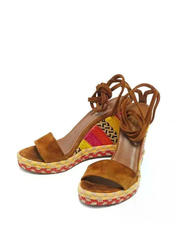 AQUAZZURA Baru Wedge Sandals