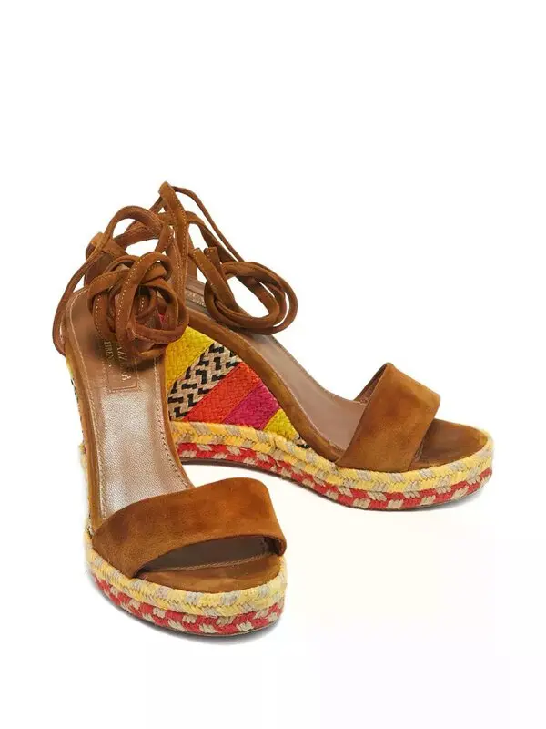 AQUAZZURA Baru Wedge Sandals
