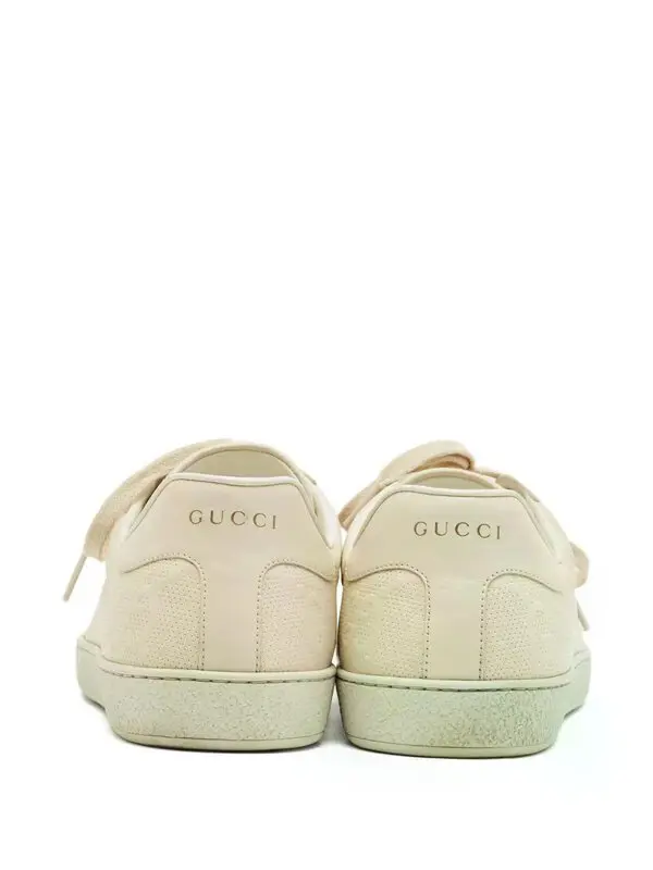 Gucci Perforated Leather Sneakers