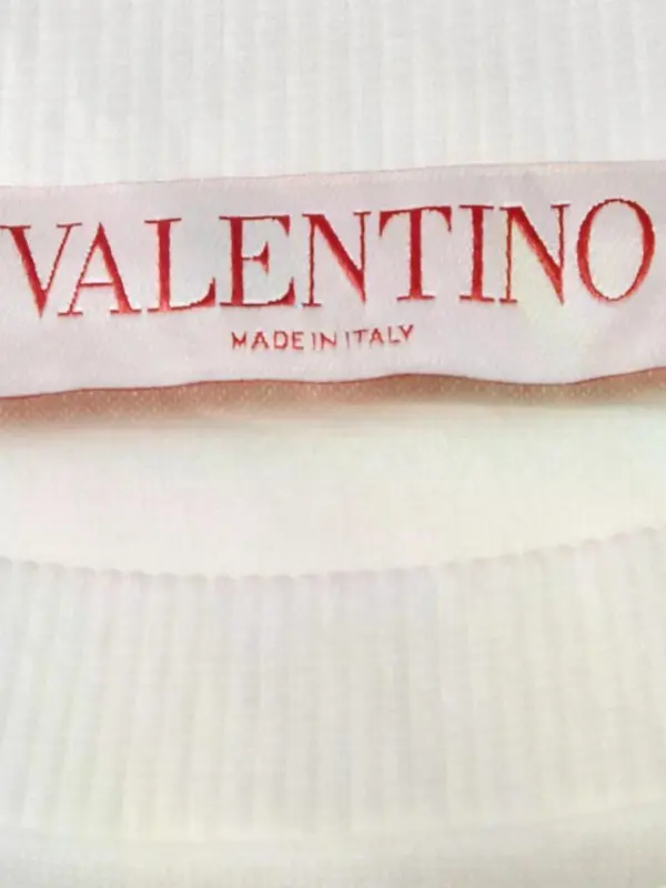 Valentino Garavani Sequin-logo Sweater