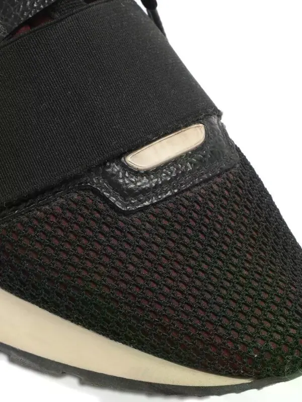 Balenciaga Race Runner Low-top Sneakers - Black