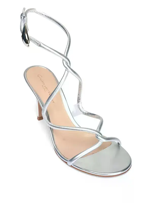 GIANVITO ROSSI Jungle Mamba Twisted Strap Sandals