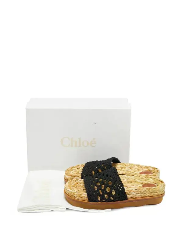 Chloé Crochet Strap Sandals