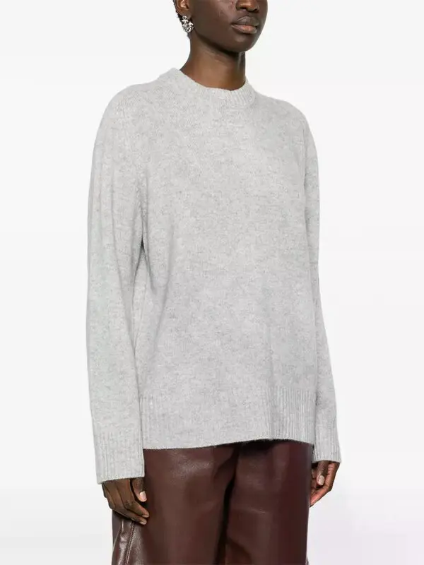 Loulou De Saison Baltra Cashmere Jumper - Grey