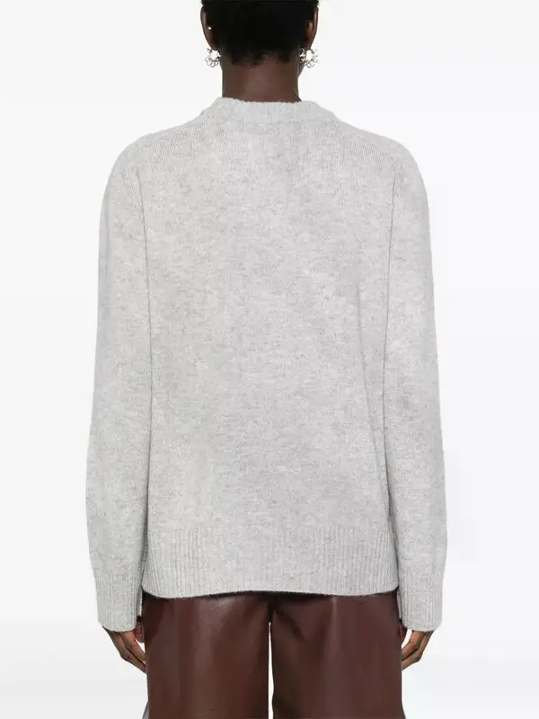 Loulou De Saison Baltra Cashmere Jumper - Grey