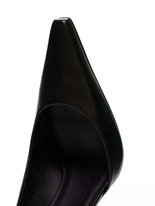 Loulou De Saison 85mm Carllas Asymmetric Ankle Strap Pumps