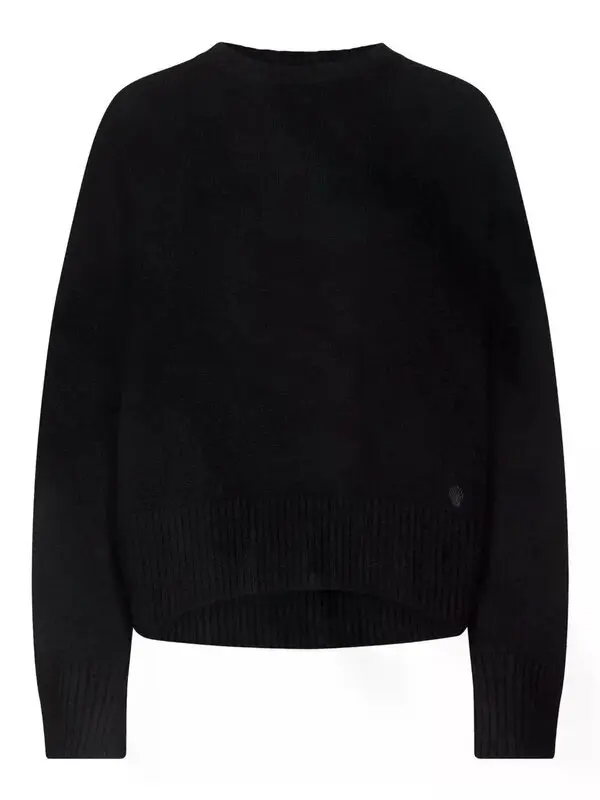 Loulou De Saison Anton Crew-neck Sweater - Black