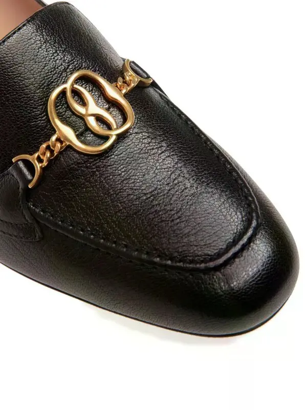 Bally Logo-detail Block-heel Pumps