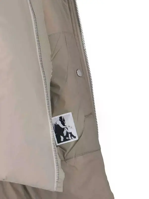Rick Owens Padded Zip-up Jacket