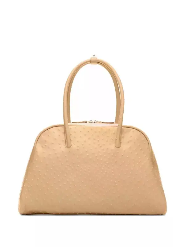 Loulou De Saison Darren Textured Leather Travel Bag