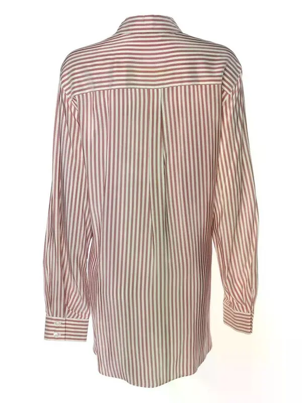 Marina Rinaldi Striped Silk Shirt