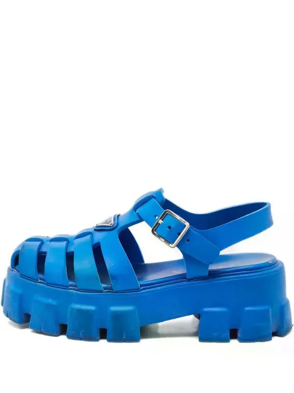 Prada Monolith Platform Sandals