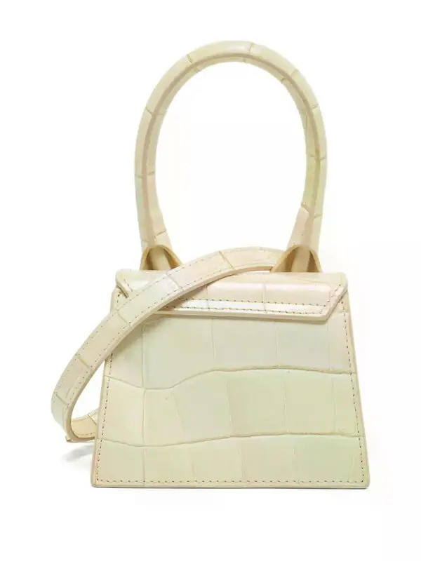 Jacquemus Embossed Leather Tote Bag