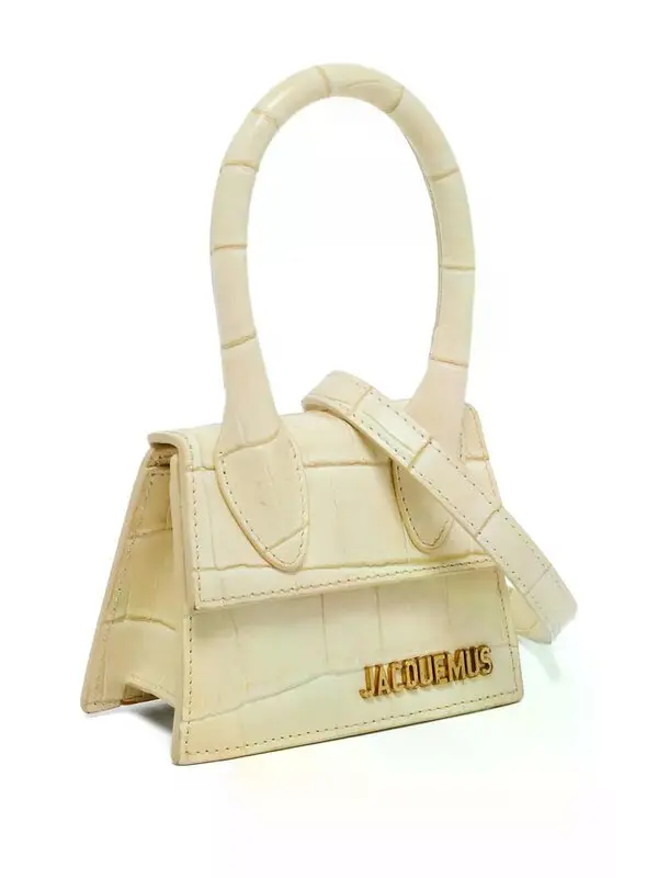 Jacquemus Embossed Leather Tote Bag