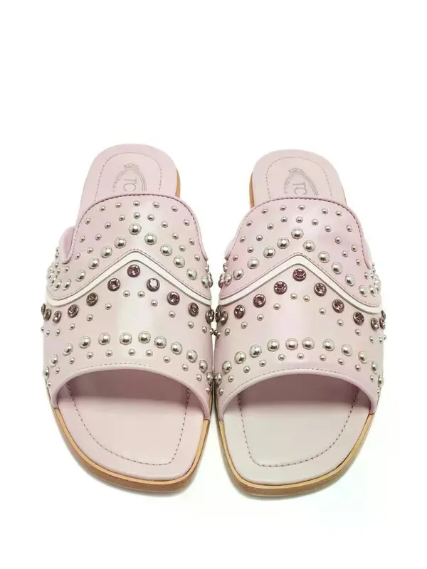 TOD'S Crystal-studded Sandals