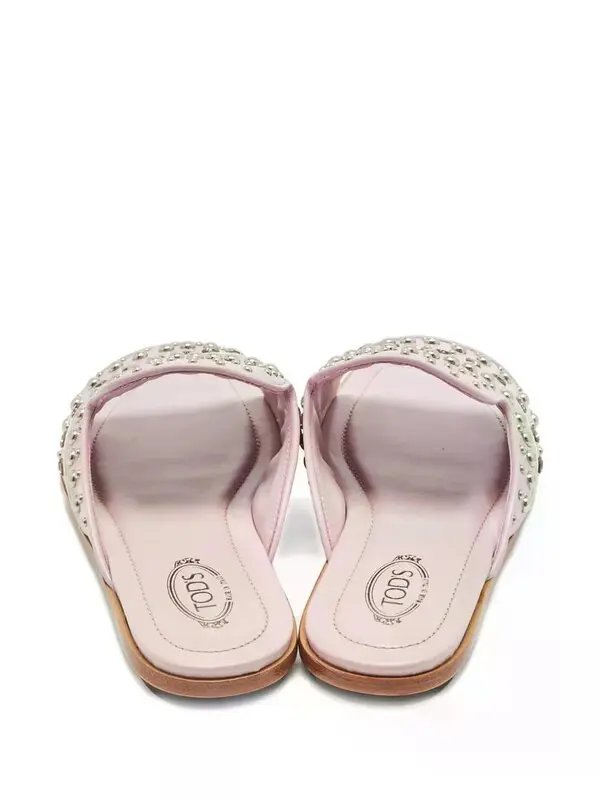 TOD'S Crystal-studded Sandals