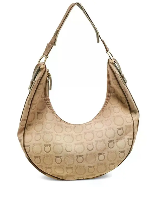 FERRAGAMO Gancini-pattern Shoulder Bag