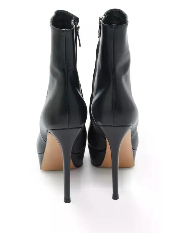 GIANVITO ROSSI Dasha Platform Leather Boots