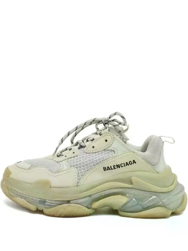 Balenciaga Lace-up Sneakers - Neutrals