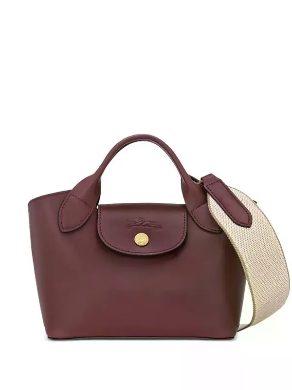 Longchamp Logo-embossed Tote Bag - Red
