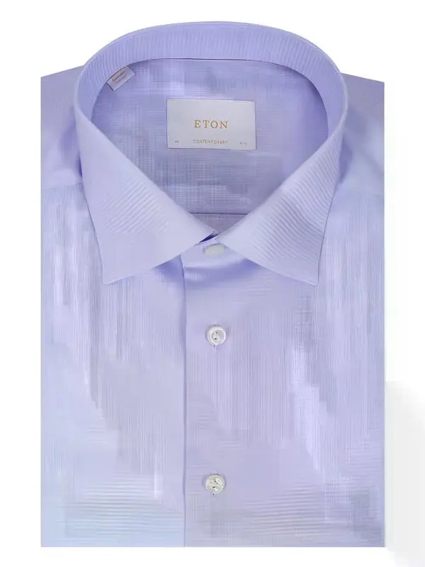Eton Point-collar Shirt - Purple