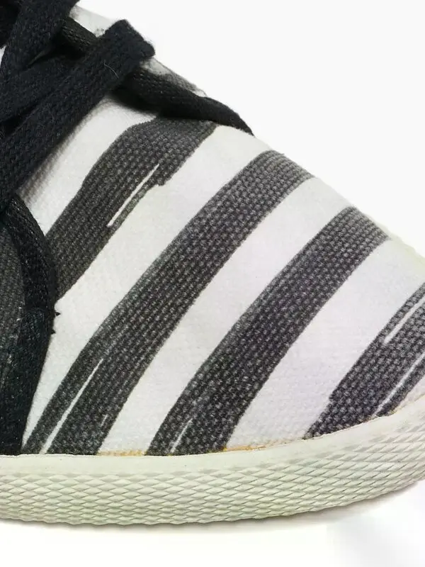 Marc Jacobs Polka Dot Canvas High Top Sneakers
