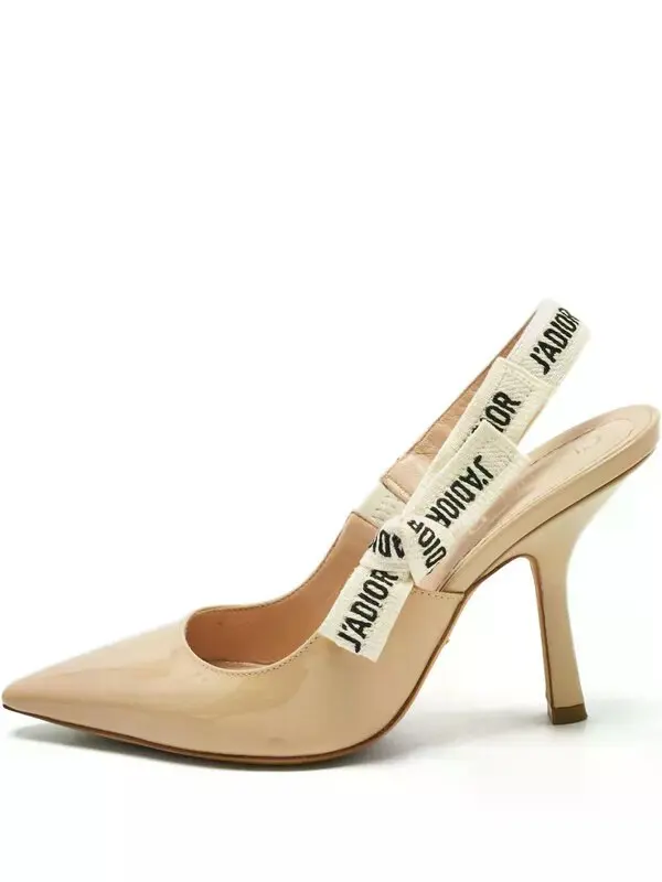Dior J'adior Patent-leather Pumps - Neutrals