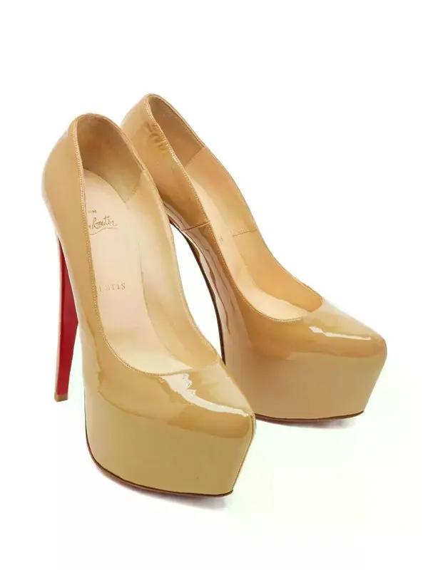 CHRISTIAN LOUBOUTIN Daffodile Platform Pumps