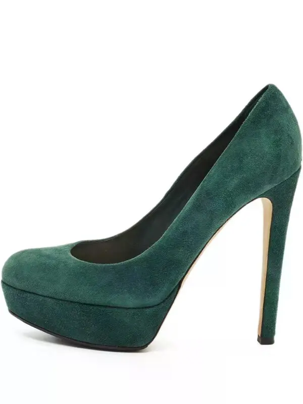 Dior Platform Suede Pumps