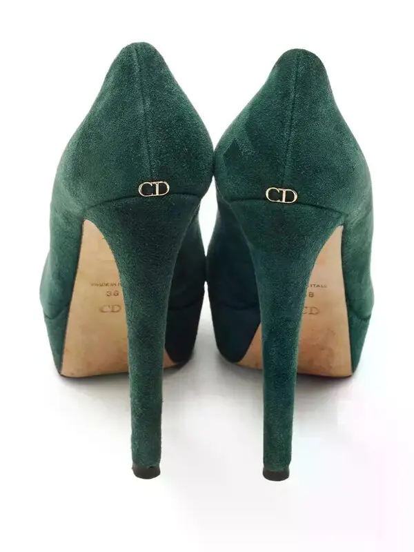 Dior Platform Suede Pumps
