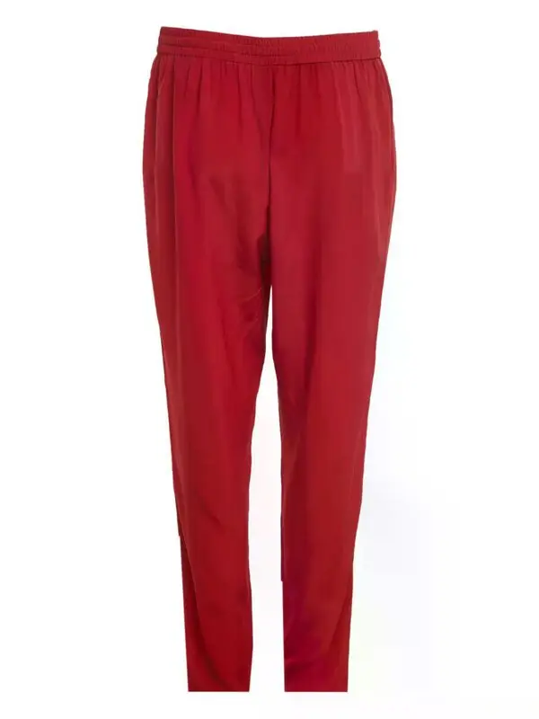 Valentino Garavani Drawstring Silk Trousers