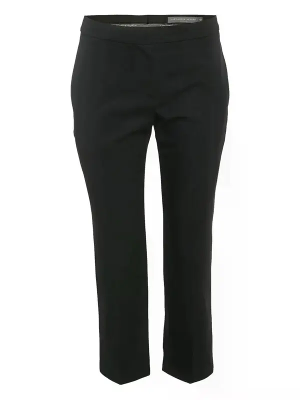 Alexander McQueen Wool Trousers - Black