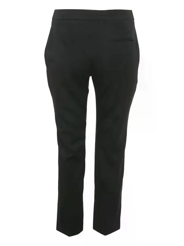 Alexander McQueen Wool Trousers - Black