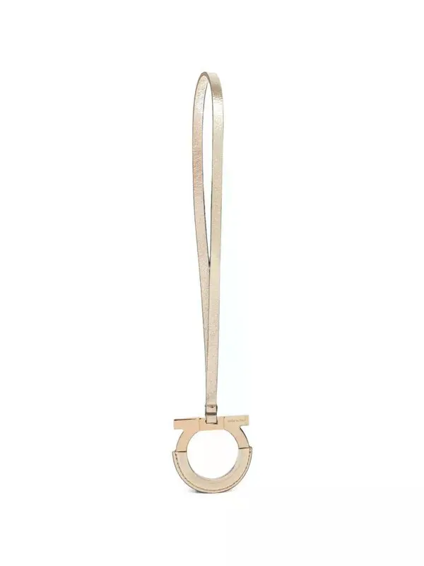 FERRAGAMO Gancini Keyring - Gold