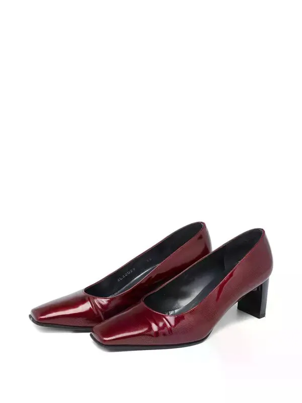 STUART WEITZMAN 60mm Square-toe Pumps - Red