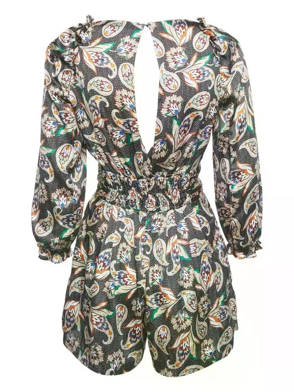 Maje Paisley Playsuit