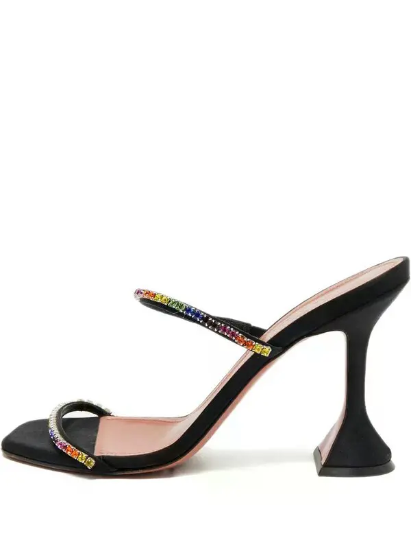 Amina Muaddi Gilda Crystal-embellished Sandals