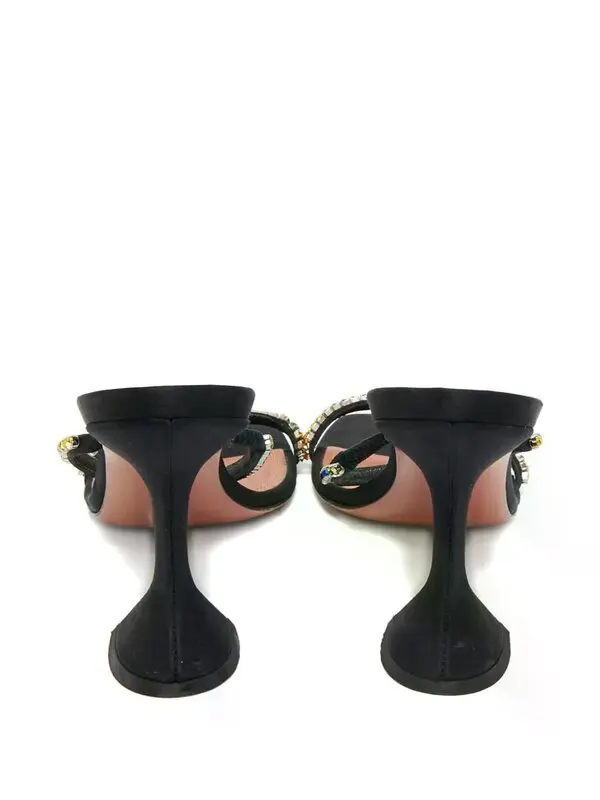 Amina Muaddi Gilda Crystal-embellished Sandals