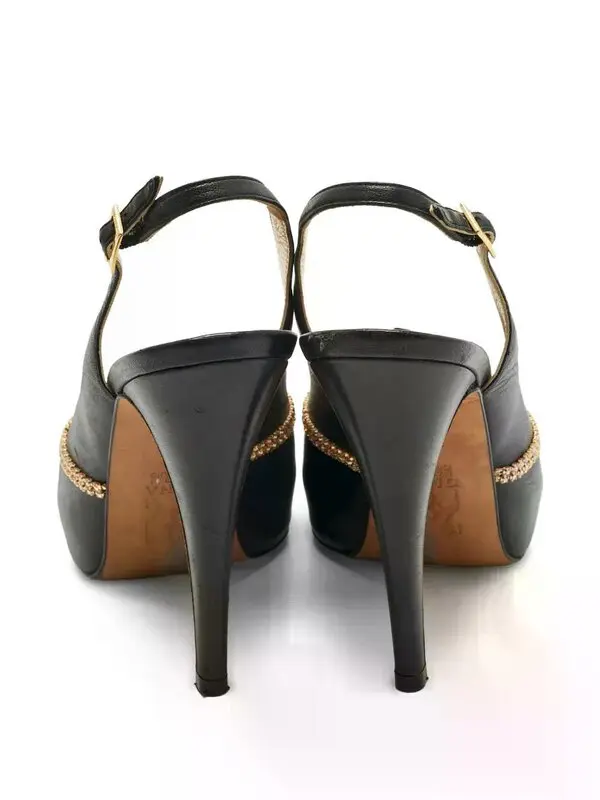 GINA Open-toe Leather Sandals