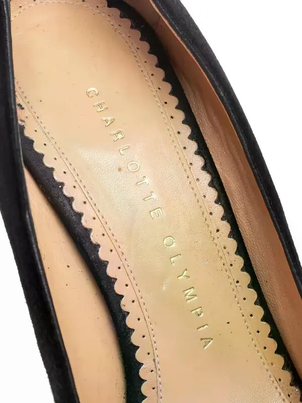 CHARLOTTE OLYMPIA 110mm Suede Pumps