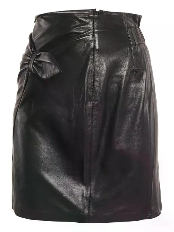 Nanushka Faux-leather Mini Skirt