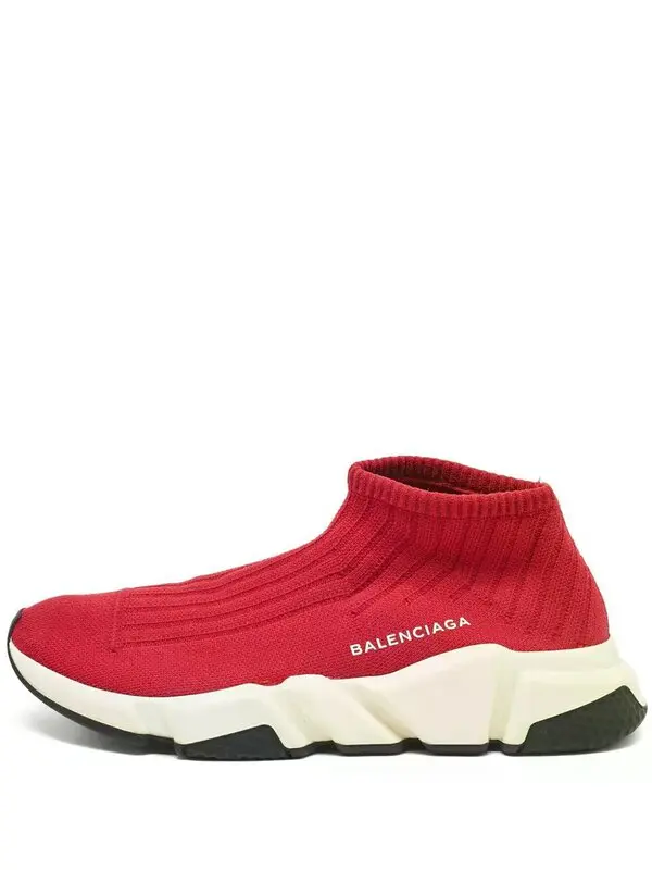 Balenciaga Speed Trainer Sneakers - Red