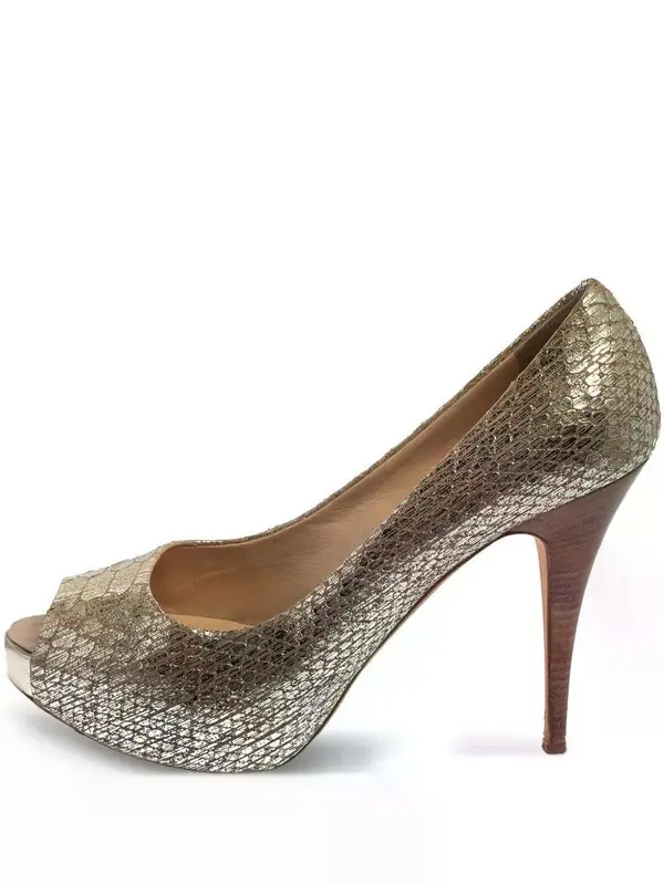 GIUSEPPE ZANOTTI 110mm Leather Heeled Pumps - Neutrals
