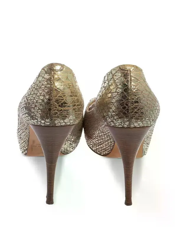 GIUSEPPE ZANOTTI 110mm Leather Heeled Pumps - Neutrals