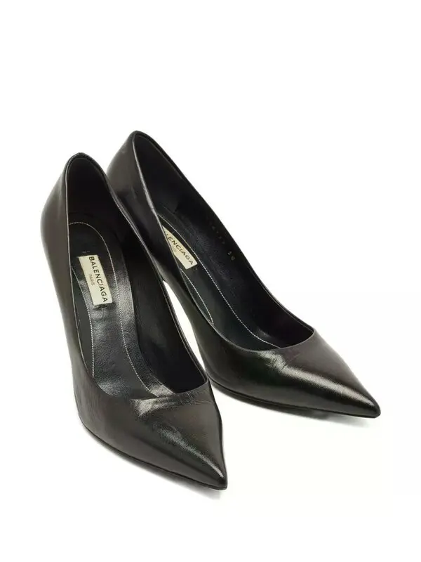 Balenciaga Pointed Leather Pumps