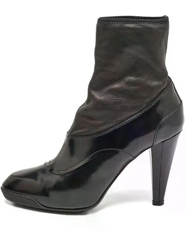 TOD'S 100mm Leather Ankle Boots