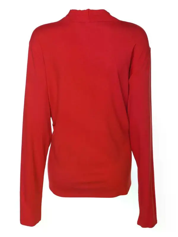 Marina Rinaldi V-neck Long Sleeve Top