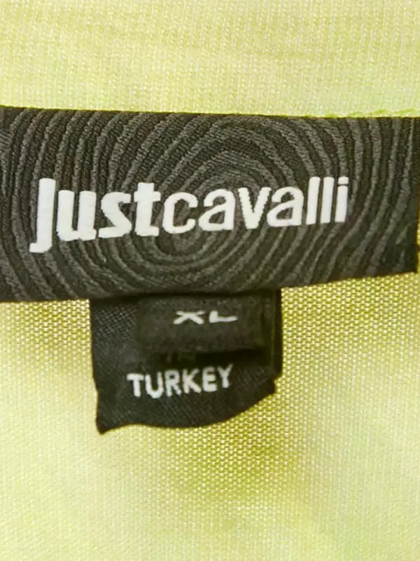 Just Cavalli Logo Cotton T-shirt