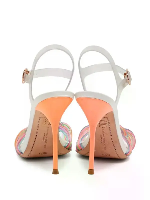 SOPHIA WEBSTER 105mm Knot-detailing Heeled Sandals
