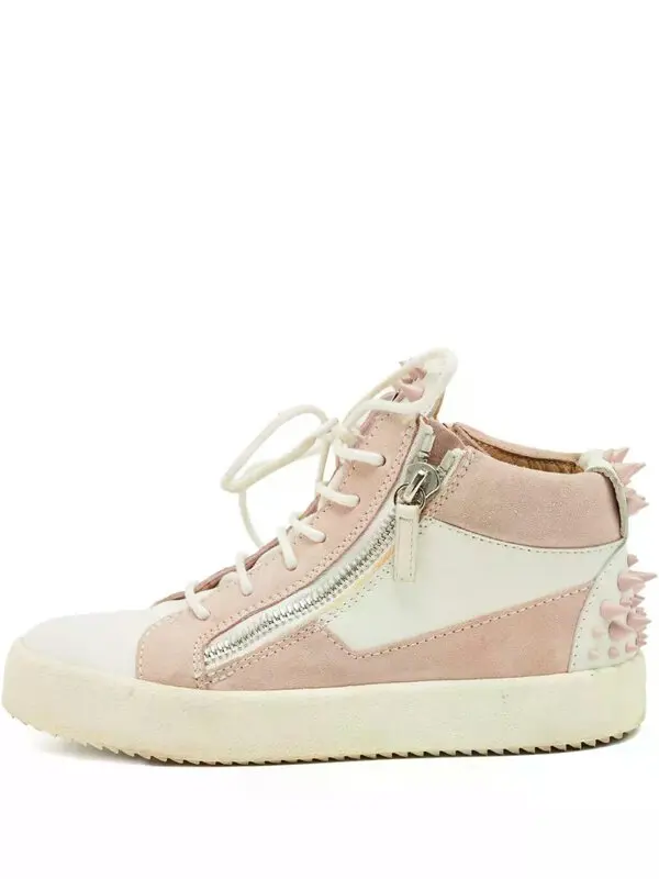 GIUSEPPE ZANOTTI Dual-zip High-top Sneakers
